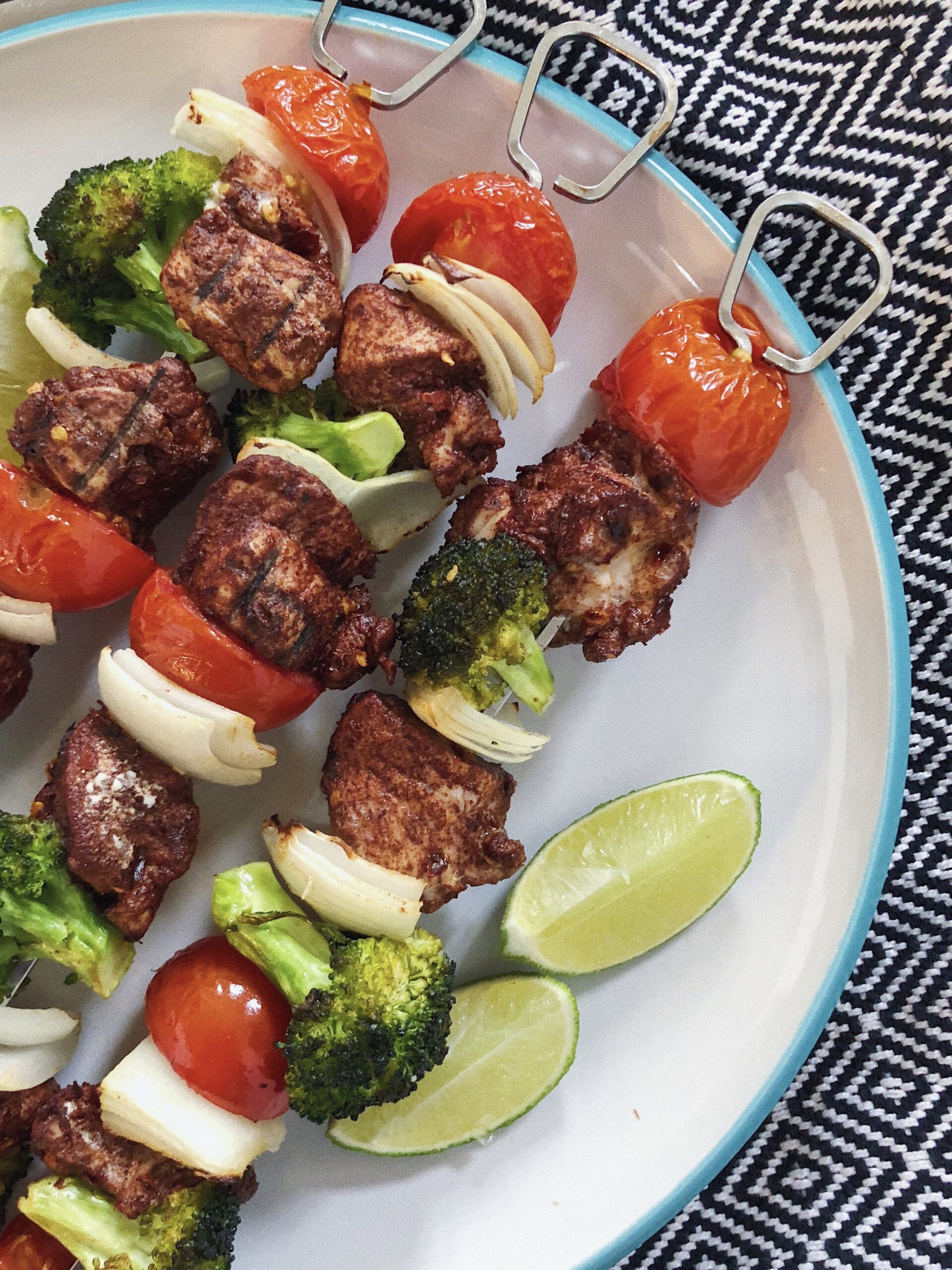 Sweet and Spicy Chicken Kebabs - geostablephl.com